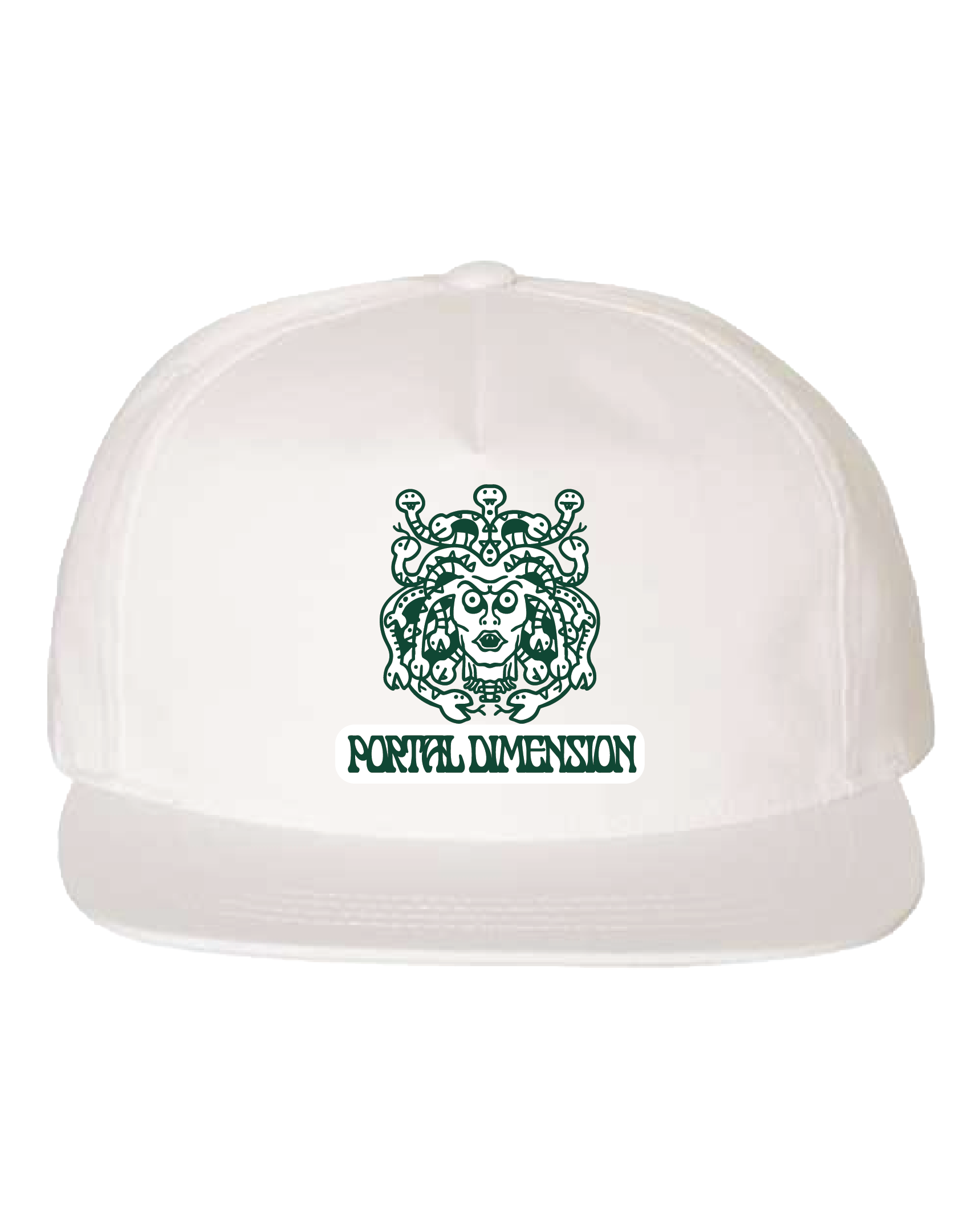 Medusa Hat - Mythological Five Panel Snapback | Portal Dimension
